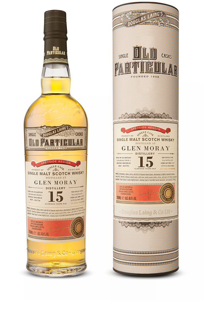 Old Particular Glen Moray 15 Years Old – Douglas Laing & Co.